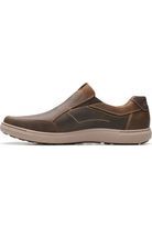 Clarks Mapstone Step in Beeswax Leather - Meeks Shoes