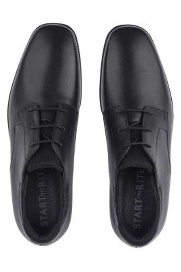 Start-Rite Academy black leather - Meeks Shoes